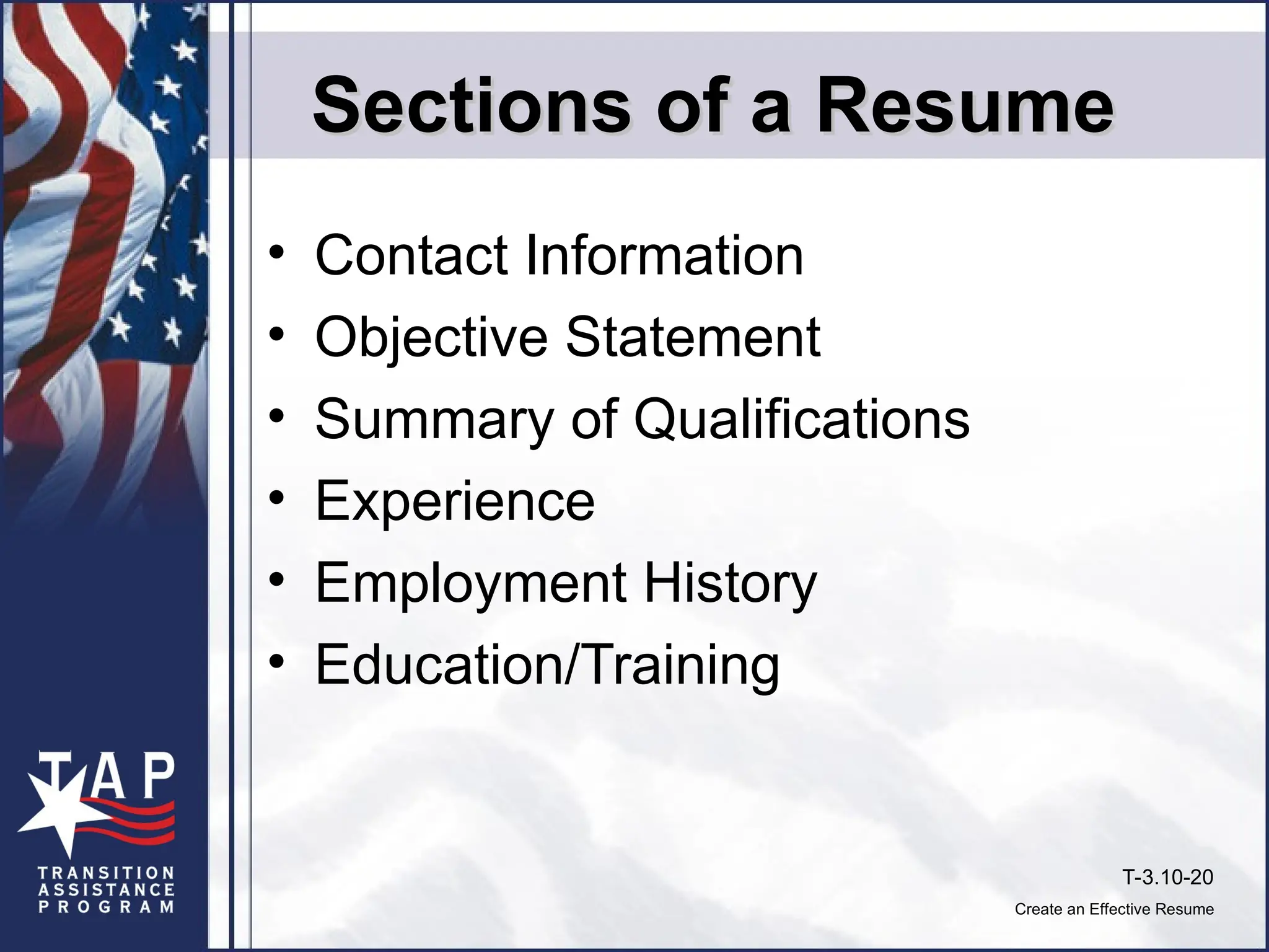Create An Effective Resume PowerPoint.ppt