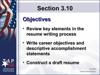Create An Effective Resume PowerPoint.ppt
