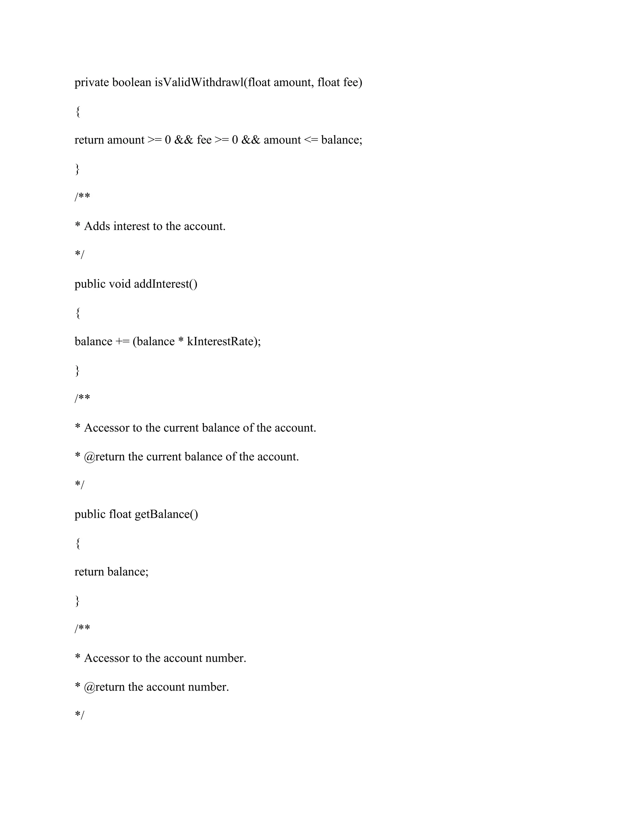 Create a new Java project and add the Account class into the source co.pdf