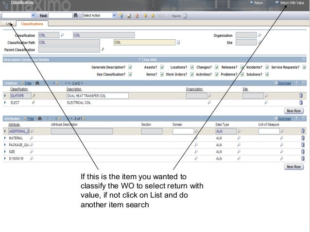 Create A New Work Order In Ibm Maximo