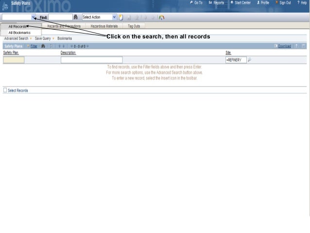 Create a new work order in Ibm Maximo