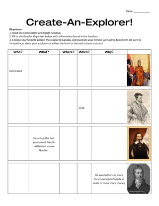 Create An Explorer | PDF