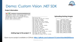 Create an image classifier with azure custom vision net sdk | PDF