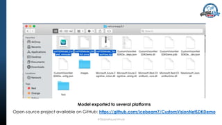 Create an image classifier with azure custom vision net sdk | PDF