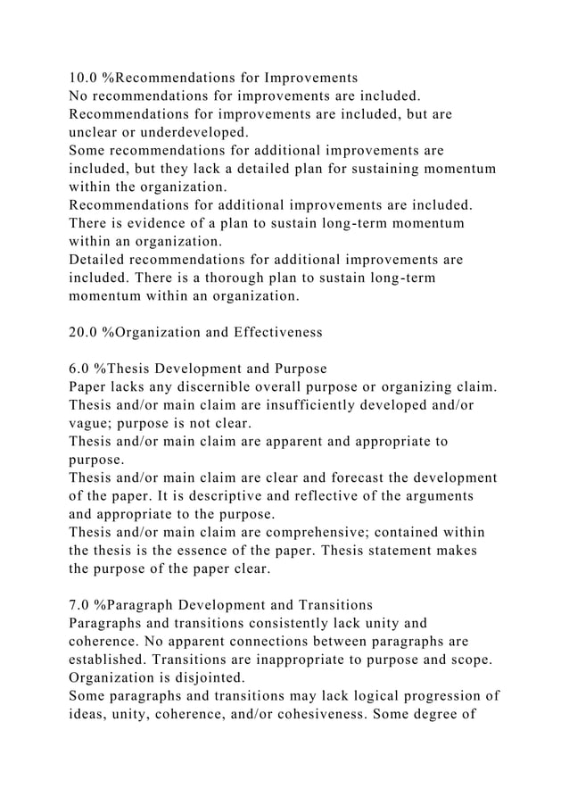 Create an Innovation (Benchmark Assignment) 1Unsatisfactory.docx ...