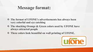 Marketing Strategies Of Ufone | PPTX