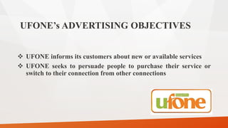Marketing Strategies Of Ufone | PPTX
