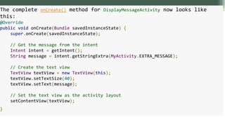 Create an other activity lesson 3 | PPT