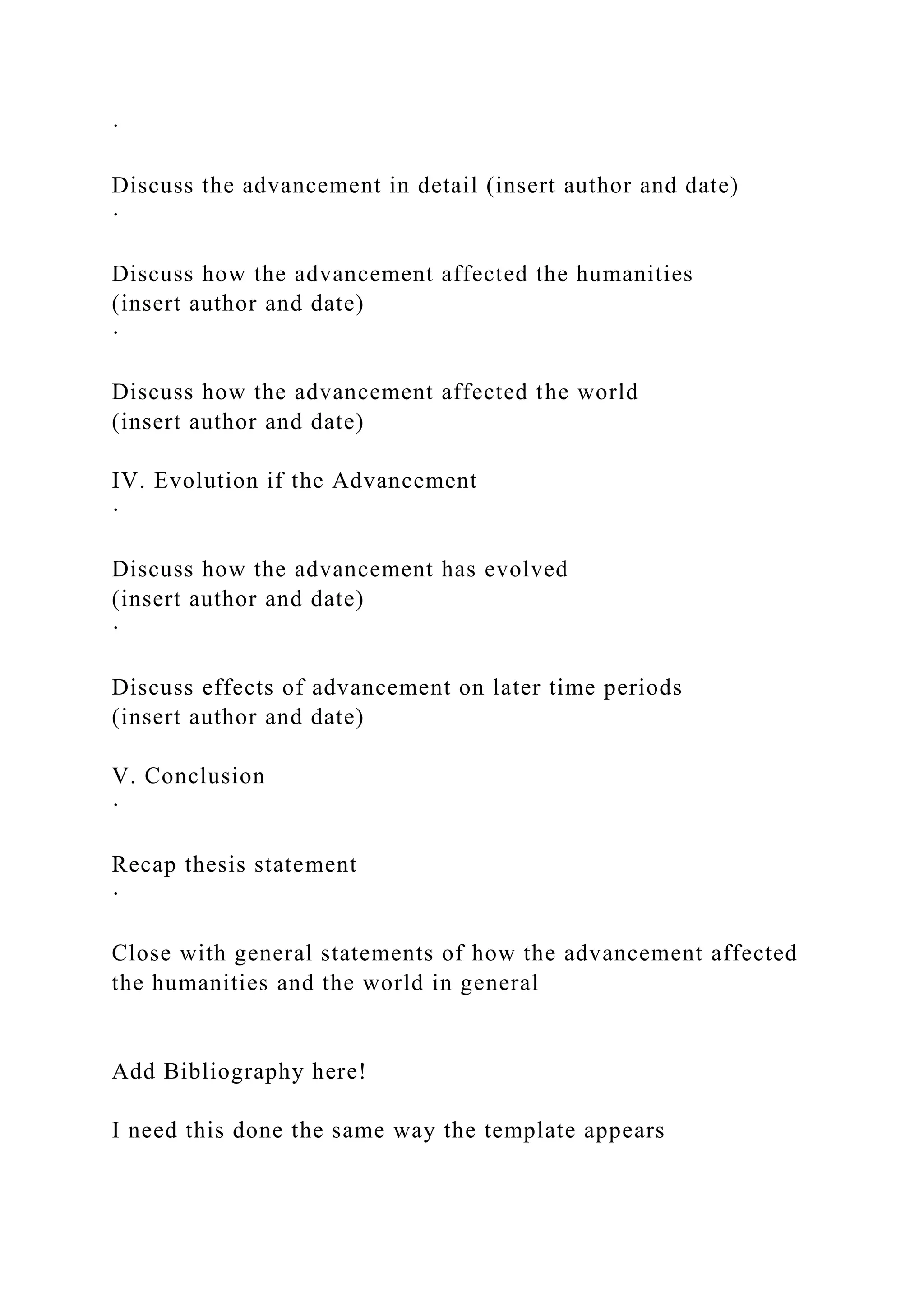 Create an outline and proposal for the research you will conduct. .docx