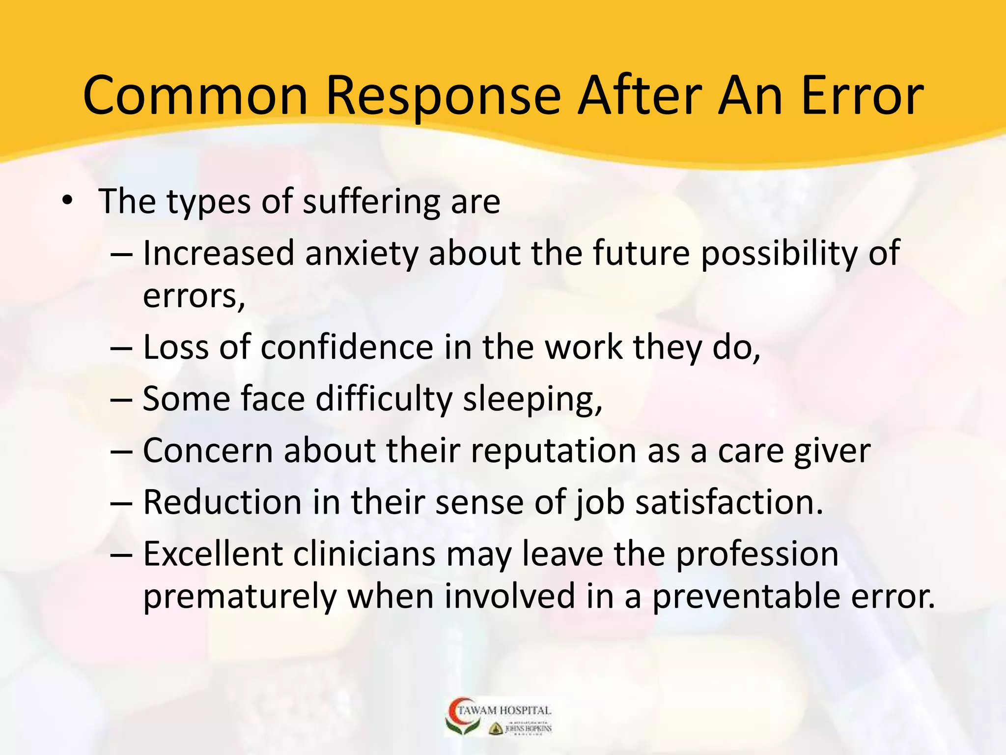 Create a platform for learning from defects | PPTX | Healthcare ...