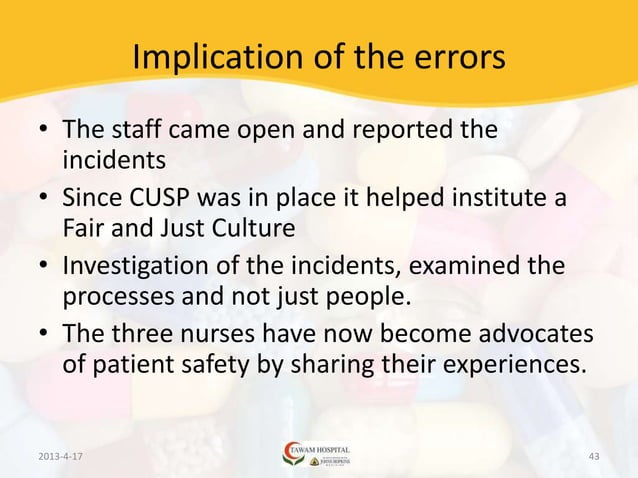 Create a platform for learning from defects | PPTX | Healthcare ...