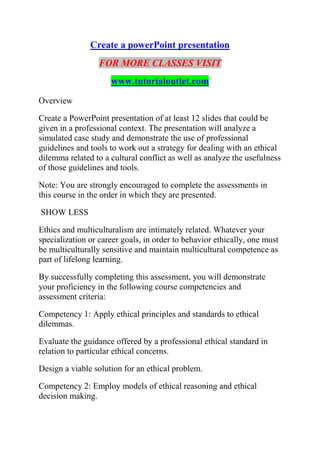 CREATE A POWERPOINT PRESENTATION / TUTORIALOUTLET DOT COM | PDF ...