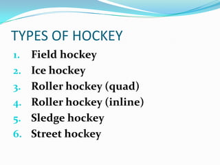 Hockey | PPTX