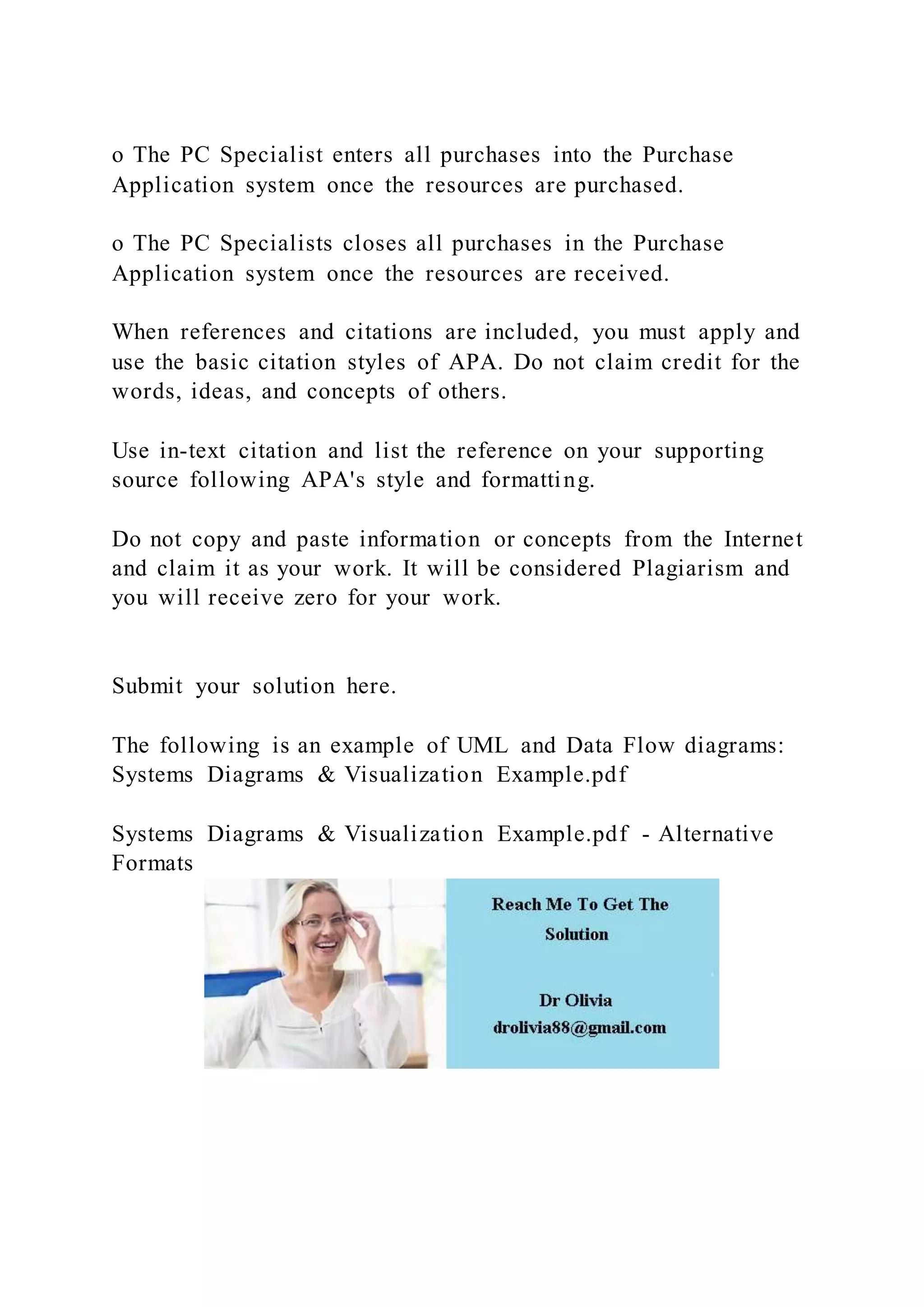 Create a set of uml and data flow diagrams. this is a required a | DOCX