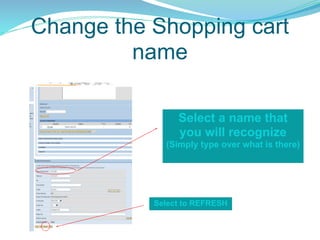 Create a shopping cart in sap | PDF | Grocery Shopping | Shopping