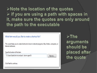 Create a shortcut or hotkey to eject the CD/DVD Drive | PPTX
