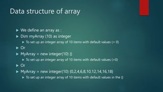 Create a Structure in VBNet.pptx