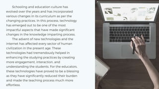 Create a tech forward environment | PPT