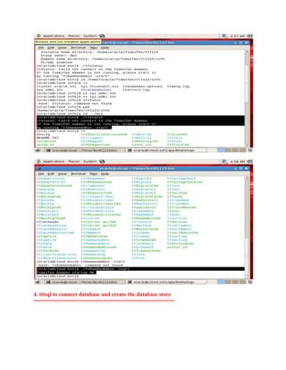TimesTen in memory database Creation | DOCX