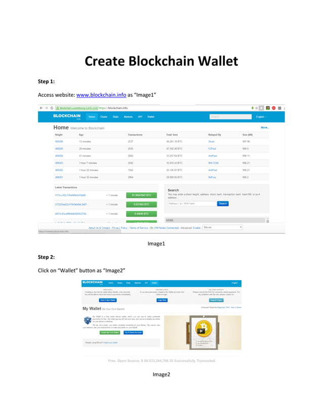 Create blockchain wallet | PDF