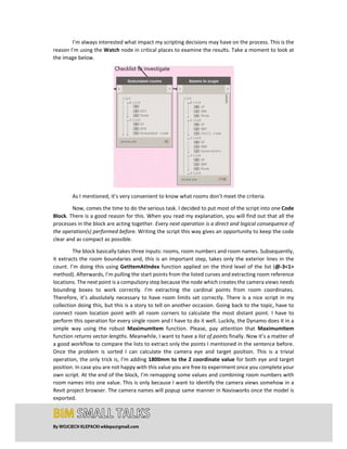 Create a camera view by room | PDF
