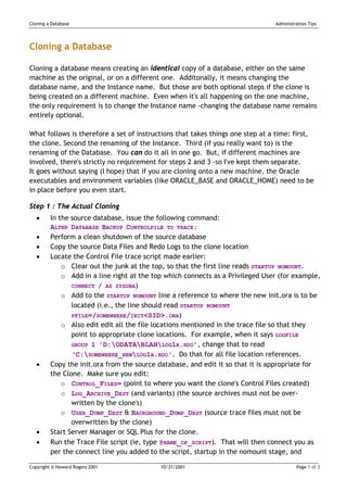 Createclone | PDF | Operating Systems | Computer Software and Applications