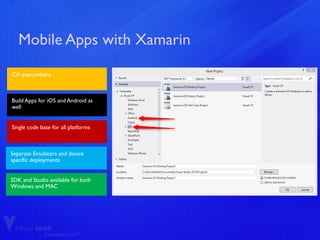 Create Cross Platform Apps with Portable Class Libraries | PPT