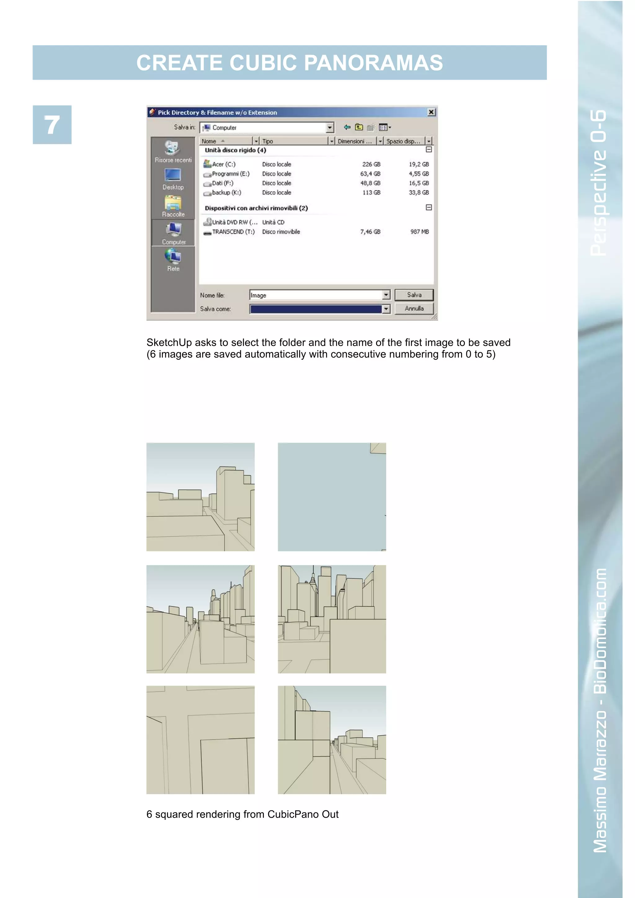 Create cubic panoramas | PDF