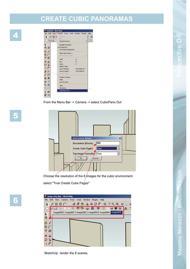 Create cubic panoramas | PDF