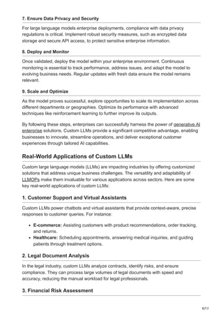 Create Custom LLMs for Your Enterprise Step-by-Step.pdf