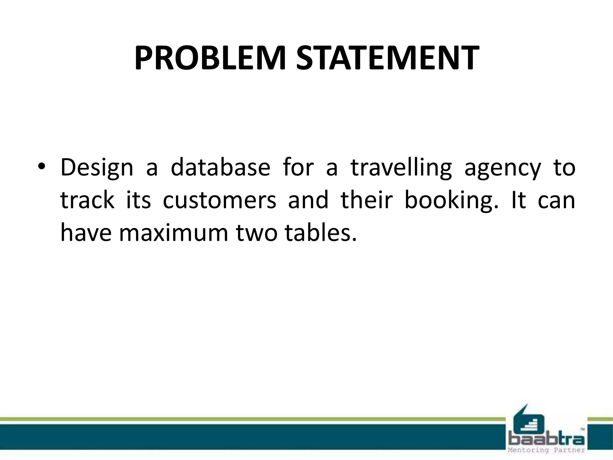 Database design | PPT