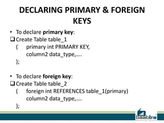 Database design | PPT
