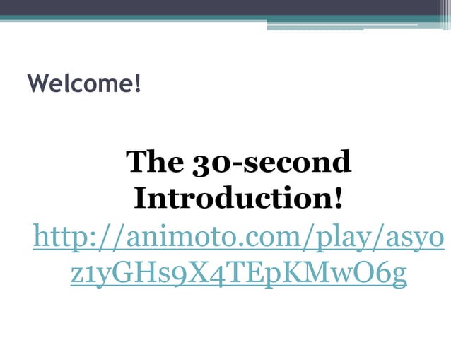 Create digital learning for your students in 30 seconds with Animoto | PPTX