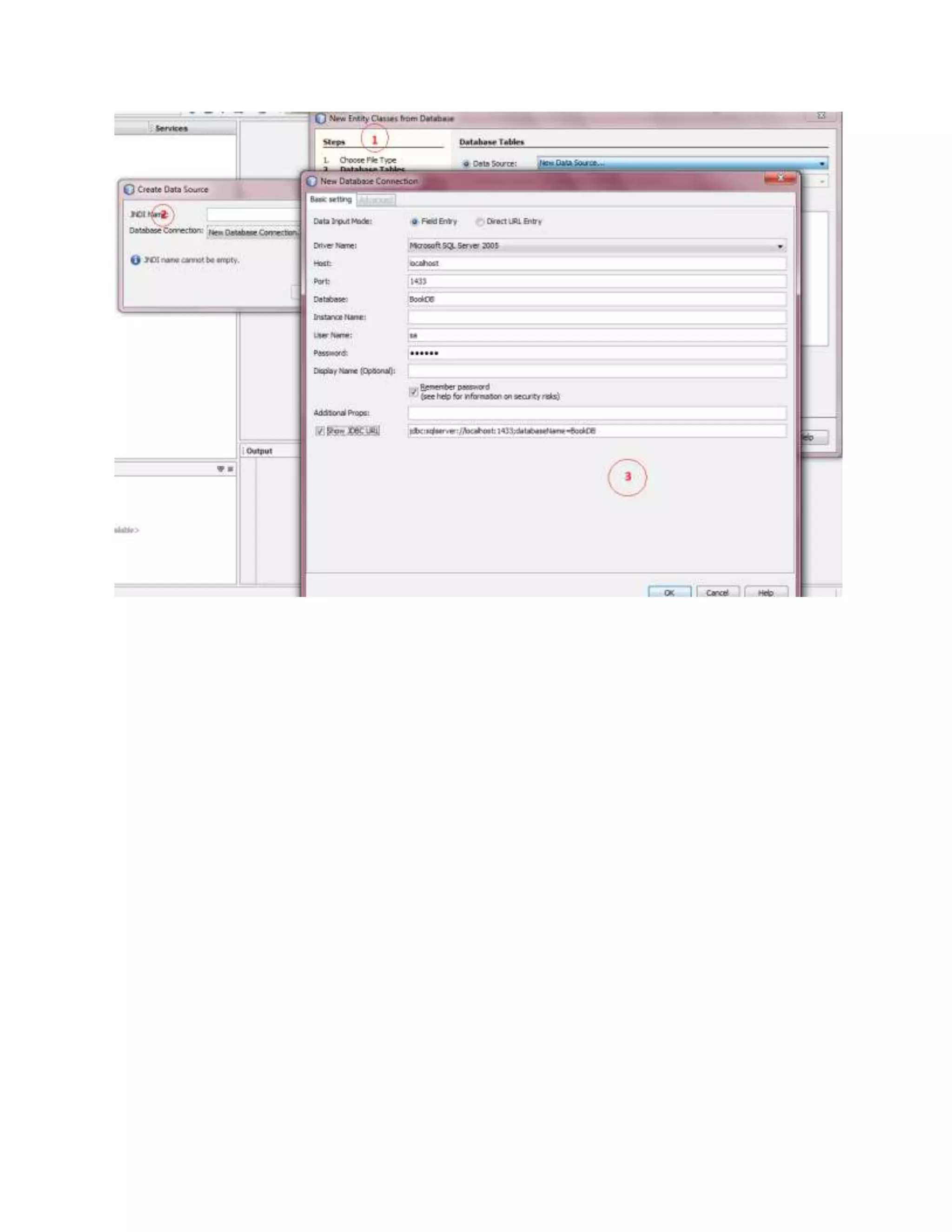 Create JPA, JSF with netbeans 6.8 | DOCX