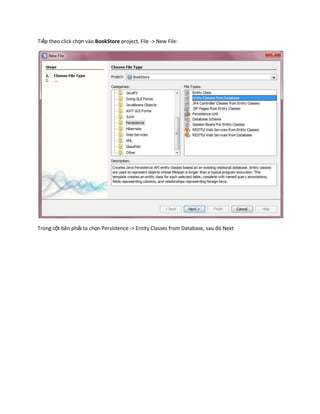 Create JPA, JSF with netbeans 6.8 | DOCX