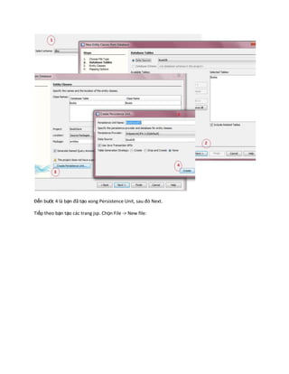 Create JPA, JSF with netbeans 6.8 | DOCX