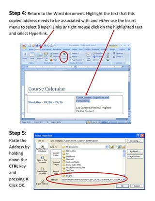 Create interactive calendar | PDF
