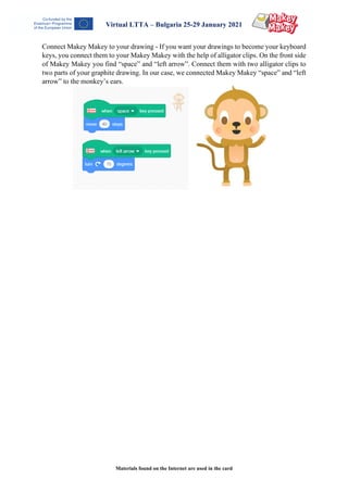 Create interactive drawings with makey makey and scratch | PDF