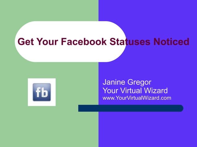 Create Interesting And Fun Facebook Statuses | PPT