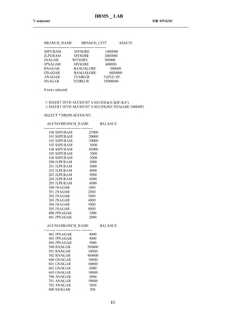 Create mca dbms | PDF