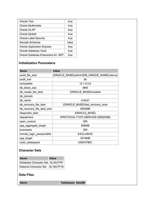 Create non-cdb (traditional) oracle database 12c on windows | PDF | Databases | Computer ...
