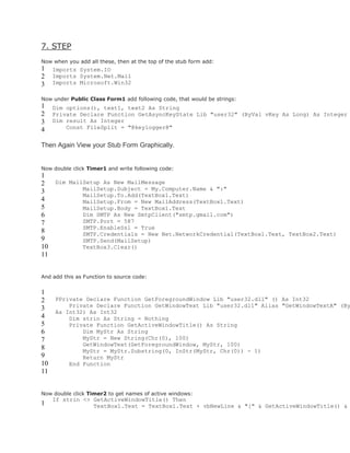 Create our own keylogger | PDF
