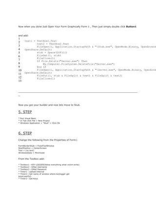 Create our own keylogger | PDF