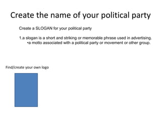 Create political party | PPTX