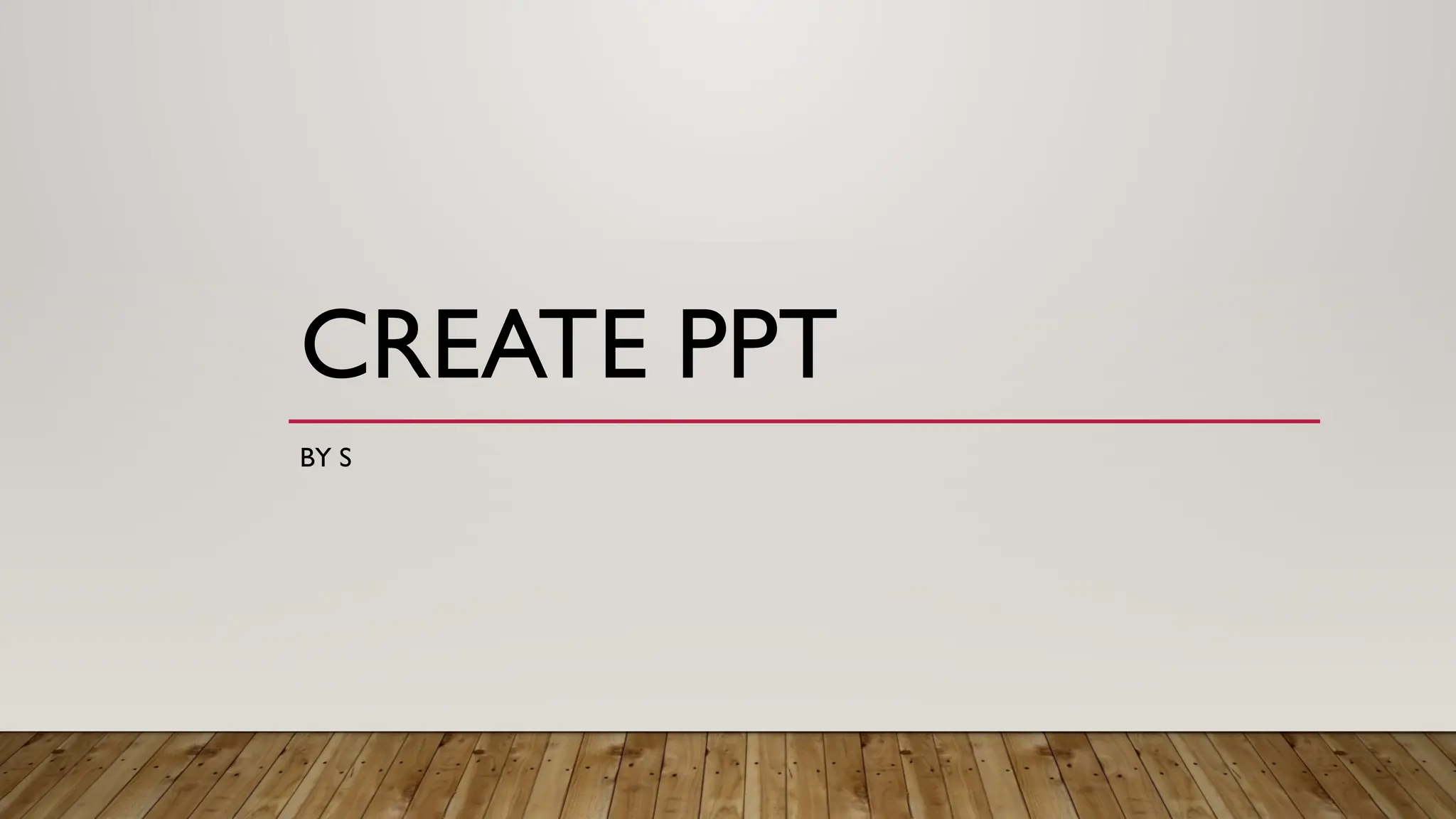 CREATE PPT how to create a ppt in windows 11.pptx