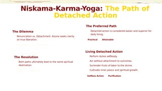 Bhagavad-gita Chapter 5 teachings of Lord Krishna | PPTX
