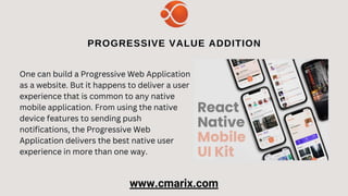 Create PWA with React Native App Development Using the Following Steps.pptx