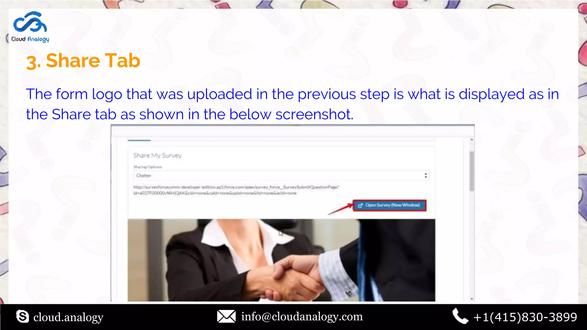 Create Questions with Survey force App | PPTX | Internet | Computing