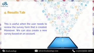 Create Questions with Survey force App | PPTX | Internet | Computing