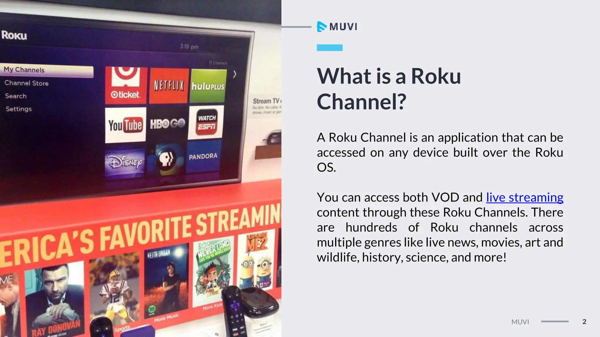 Create Roku Channels | PPTX